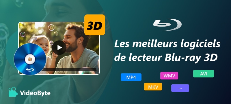 Les meilleurs logiciels de lecteur Blu-ray 3D sur PC/Mac